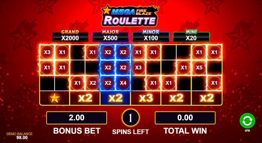 Mega Fire Blaze Roulette Table Game | Coral.co.uk
