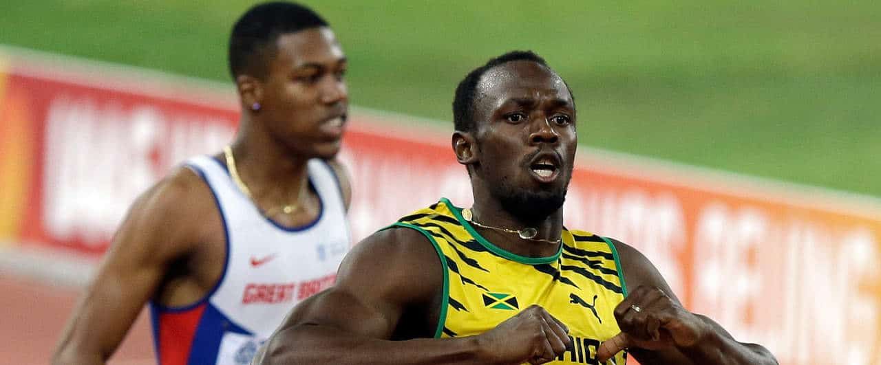 World Athletics day six: Bolt completes sprint double, Felix fells Ohuruogu