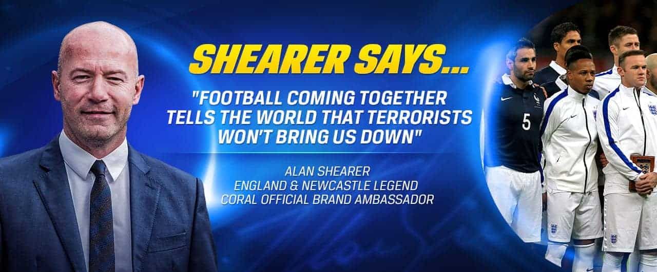 Shearer Says: “Football coming together tells the world that terrorists ...