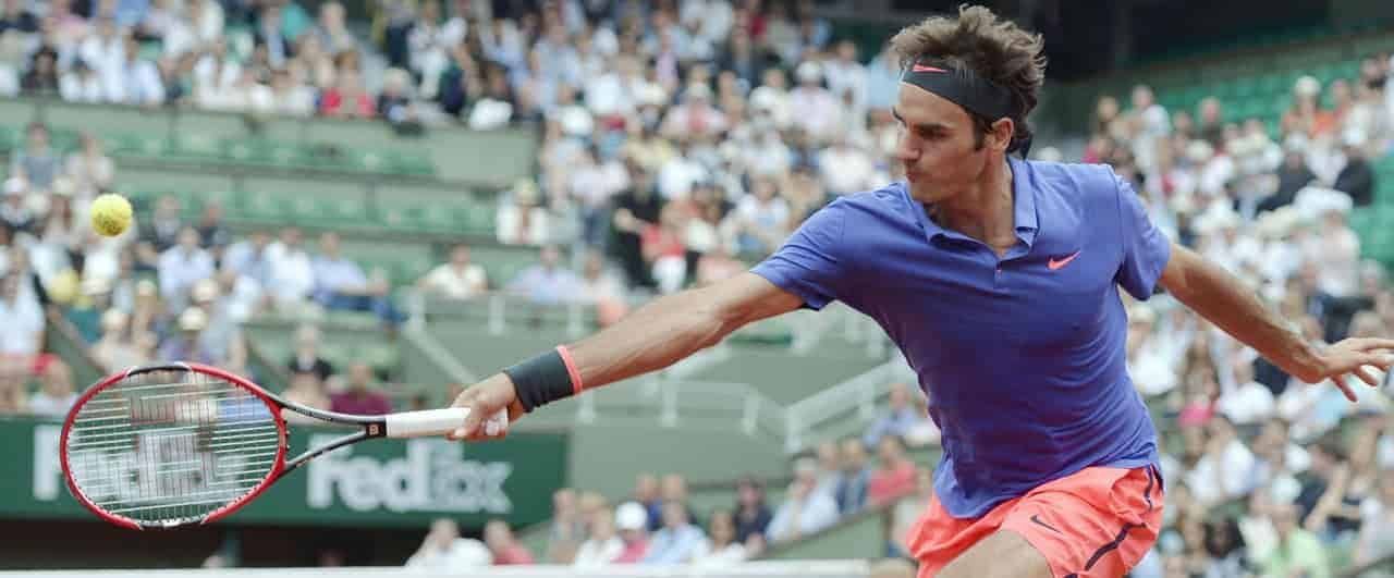 Swiss and French stars in action at Roland Garros on Wednesday