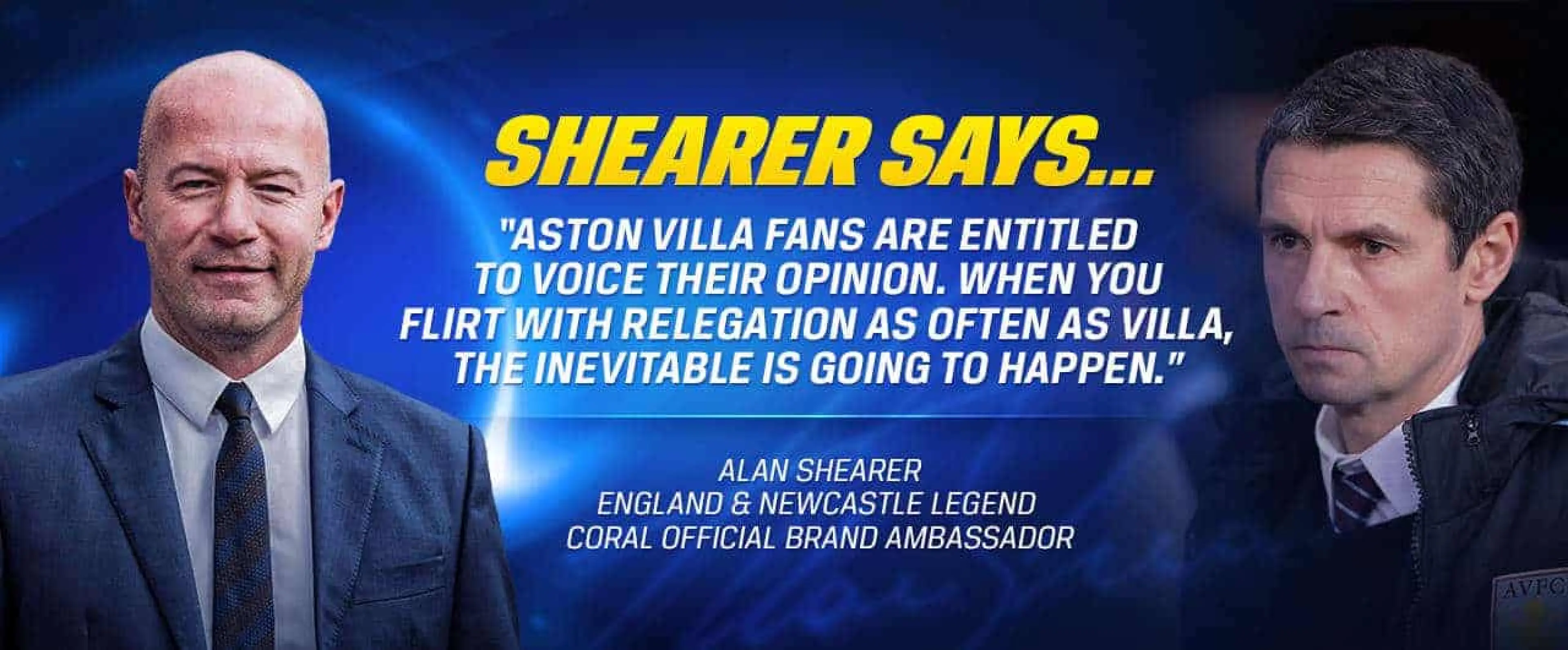 Shearer Says: “Aston Villa fans are entitled to voice their opinion ...