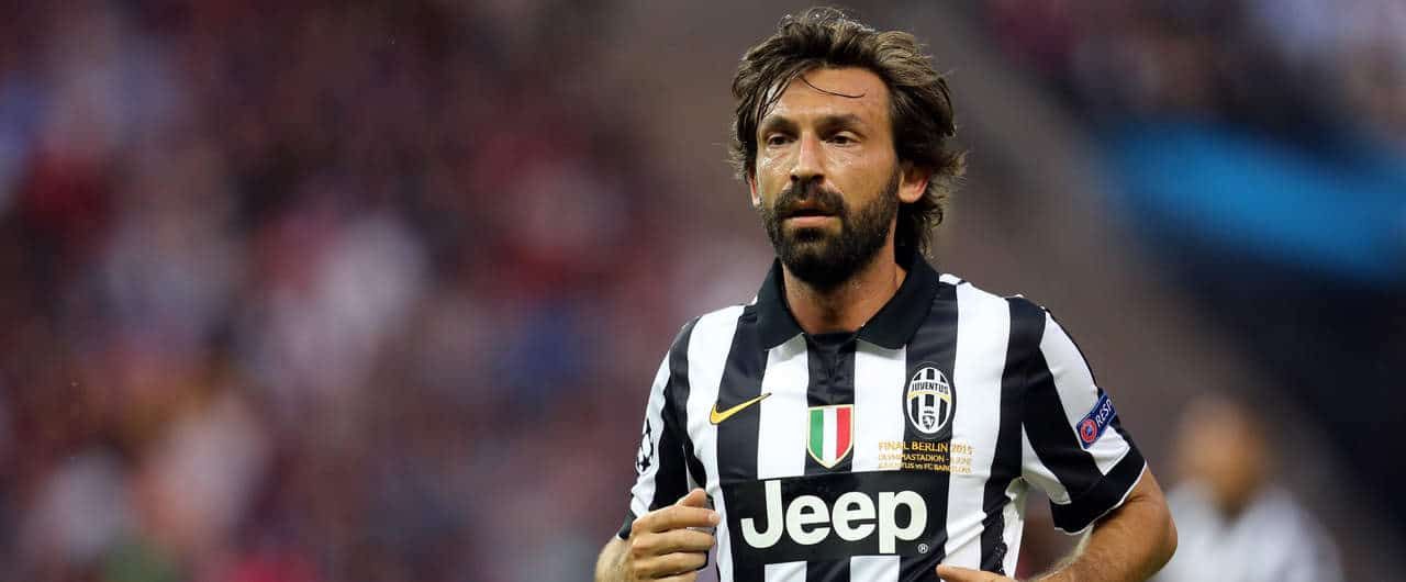 Eight exceptional moments from playmaker Andrea Pirlo