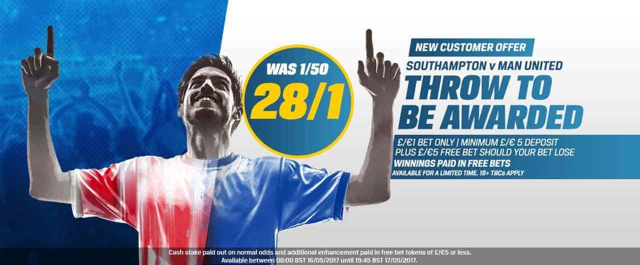 New customer offer: major price boost on a throw