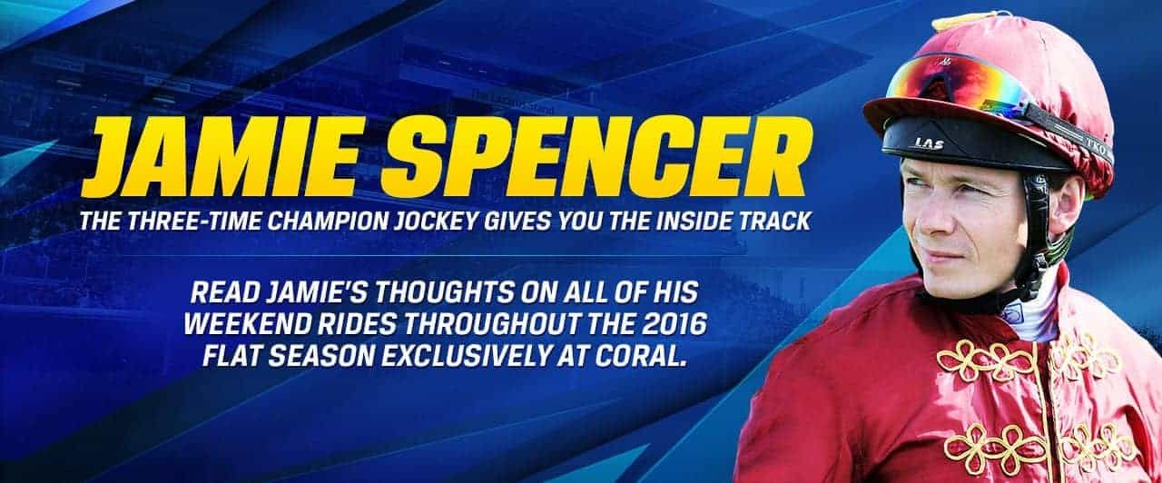 Jamie Spencer “I really fancy him particularly on the ground”