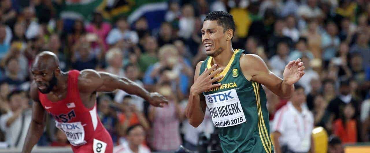 Wayde van Niekerk takes 400m title on World Athletics day five